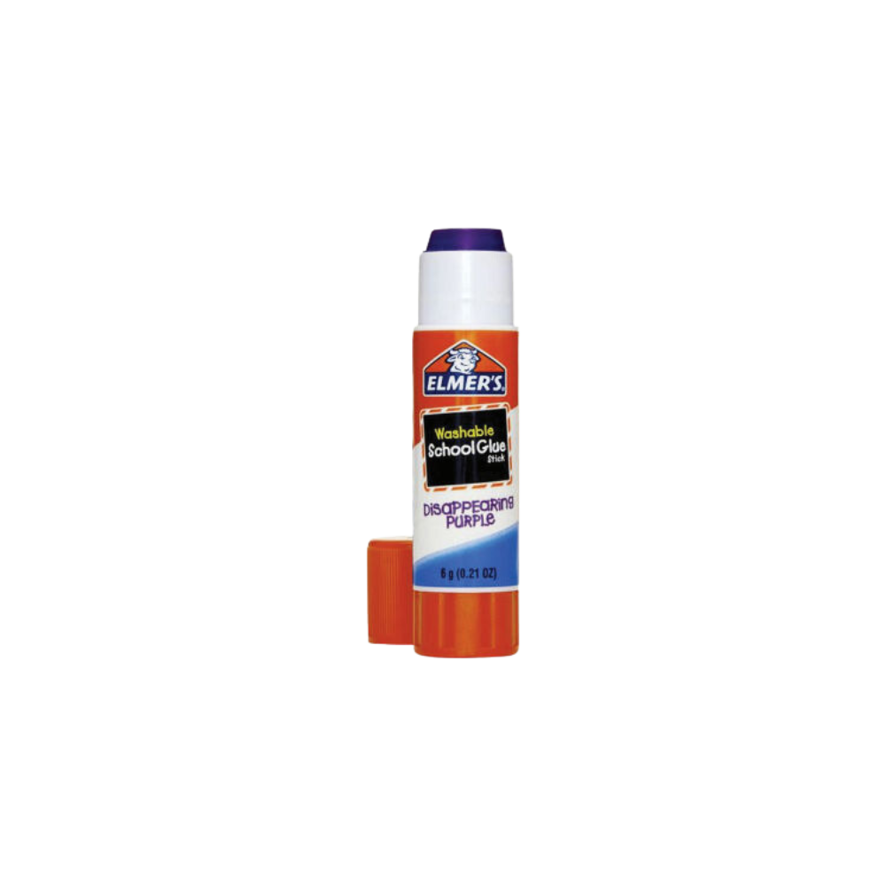 LÁPIZ ADHESIVO COLOR MORADO MARCA ELMERS SCHOOL GLUE BARRA DE 6GR 1 PI ...